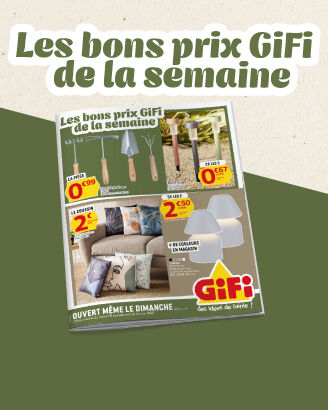 Déco, mobilier, jardin et idées cadeaux à petits prix | GiFi