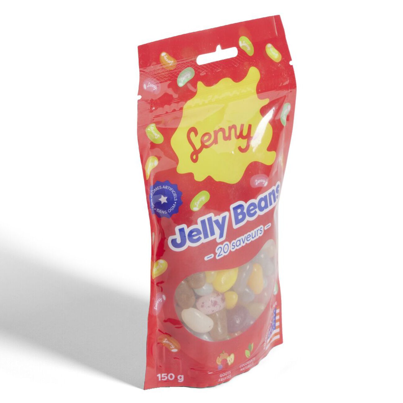 Bonbons Jelly Beans 20 saveurs goût fruité 150gr | GIFI