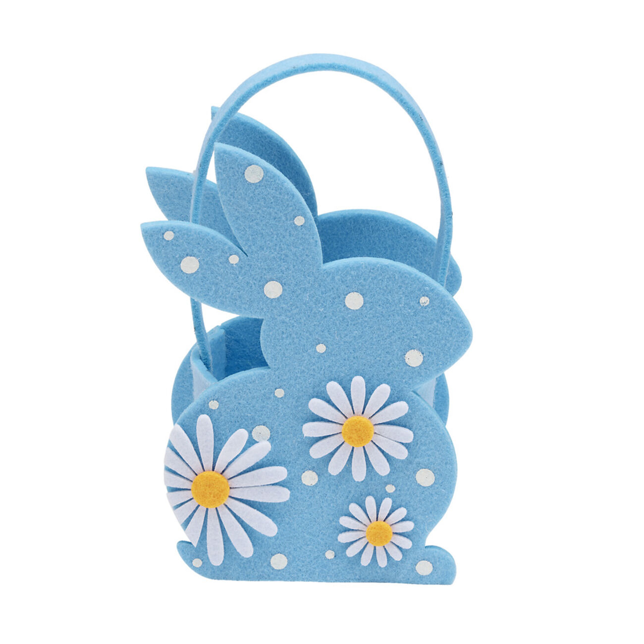 Panier en feutrine Pâques 15x7xH14,5cm (5 modèles) | GIFI