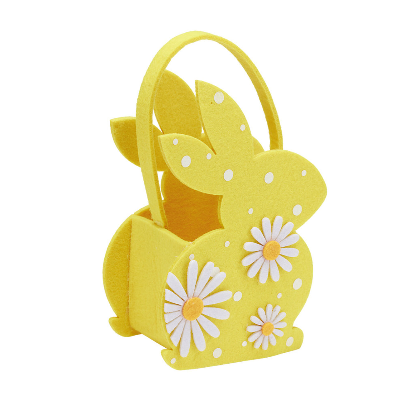 Panier en feutrine Pâques 15x7xH14,5cm (5 modèles) | GIFI