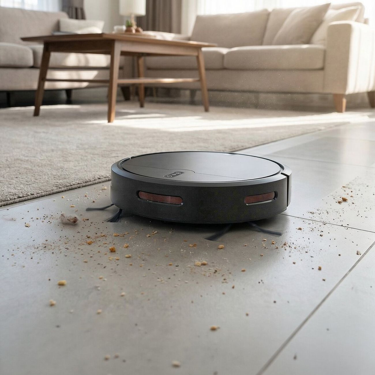Aspirateur robot laveur Homday 5 fonctions Ø27cm | GIFI