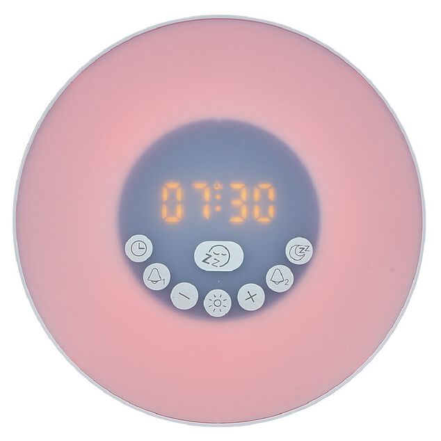 Radio réveil lumineux connecté Homday Xpert | GIFI