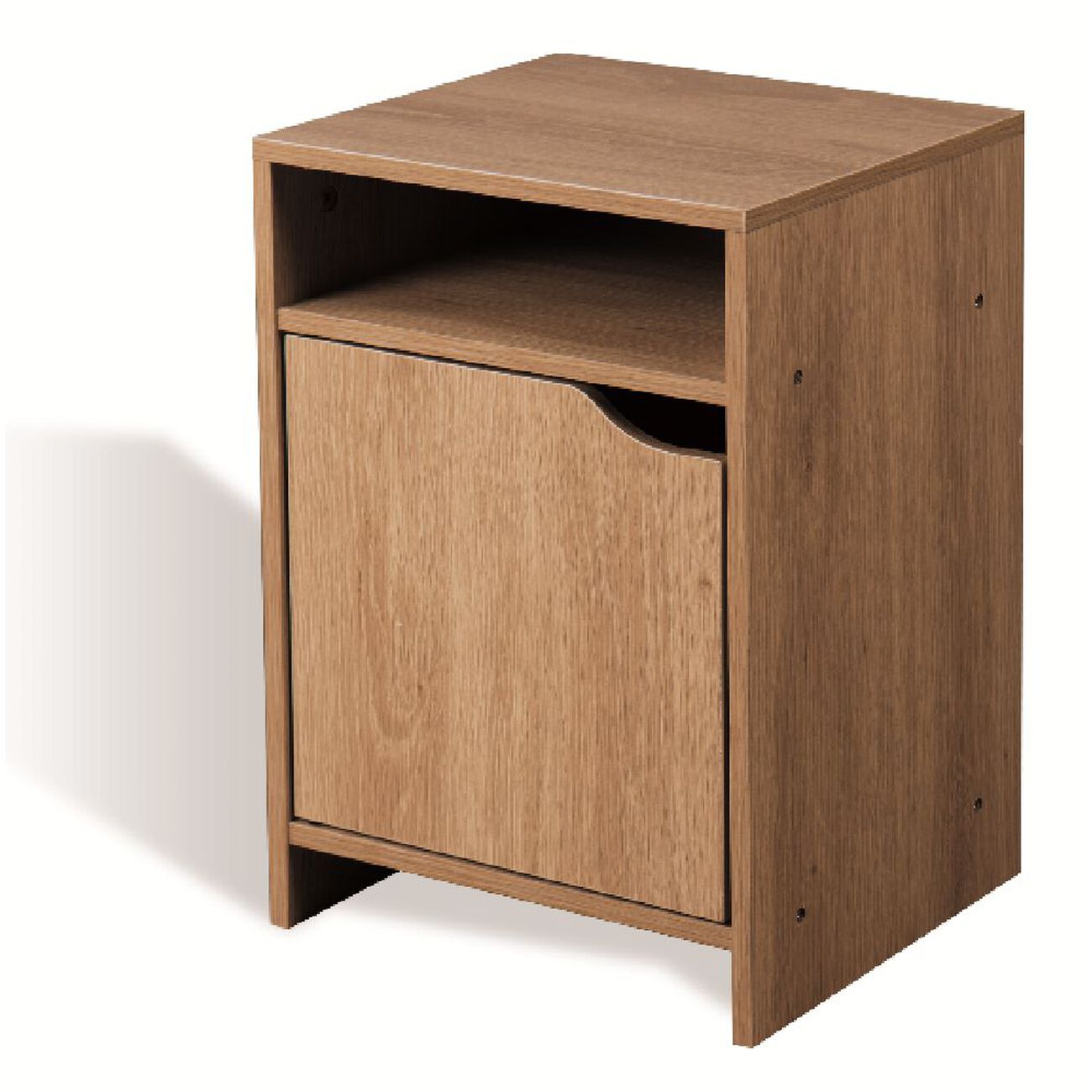 Table de chevet Adam en bois naturel | GIFI