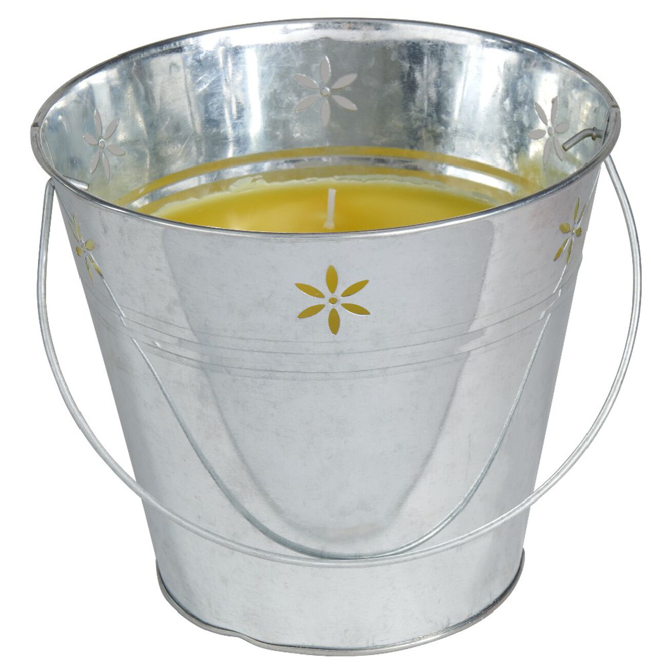 Bougie citronnelle dans seau | GIFI