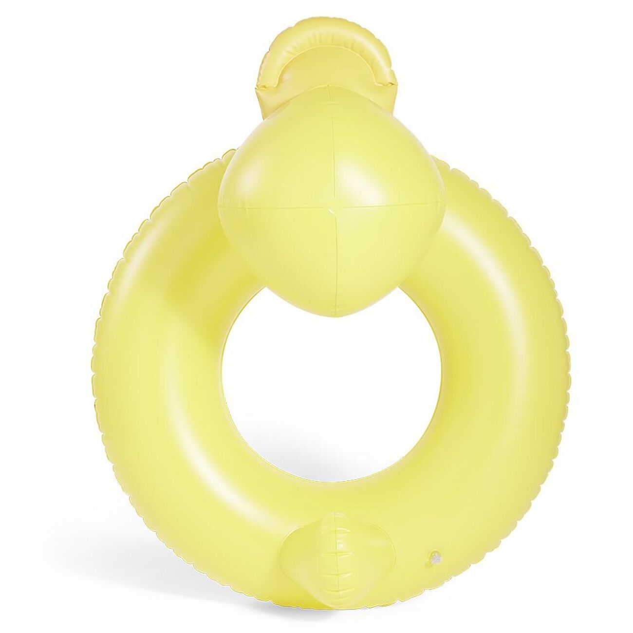 Bouée gonflable canard jaune Ø110cm | GIFI