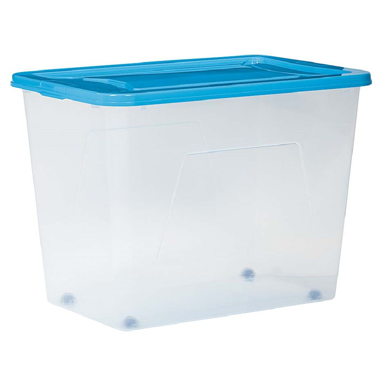 Box de rangement à roulettes plastique 80L (plusieurs modèles) | GIFI