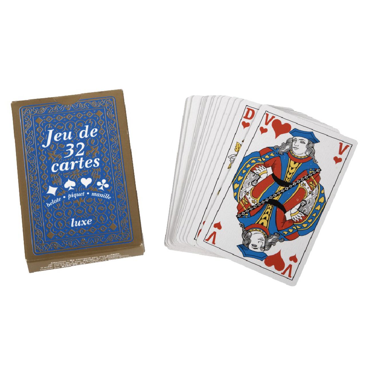Jeu de belote 32 cartes | GIFI