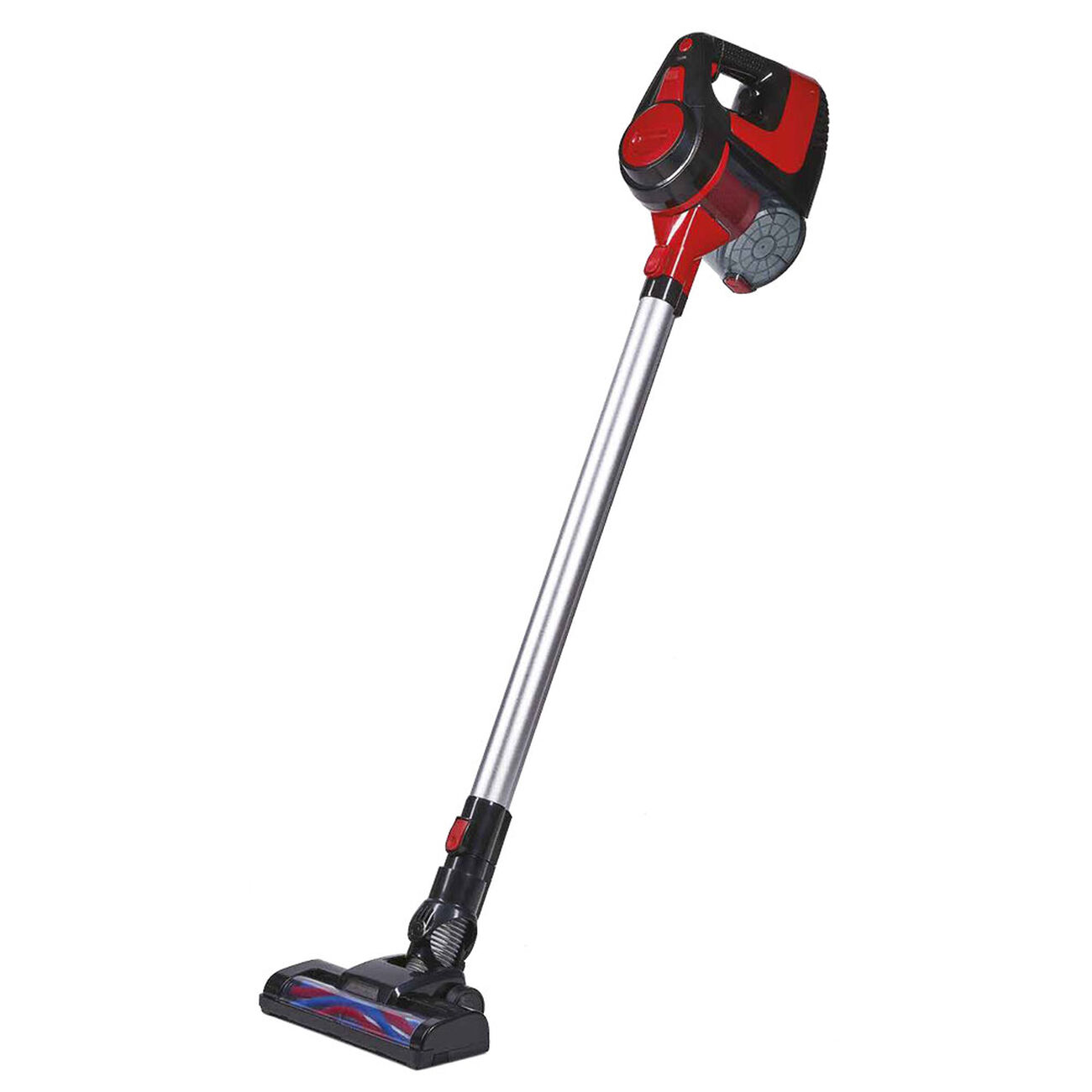 Aspirateur 2 en 1 sans fil sans sac silencieux Homday rouge | GIFI