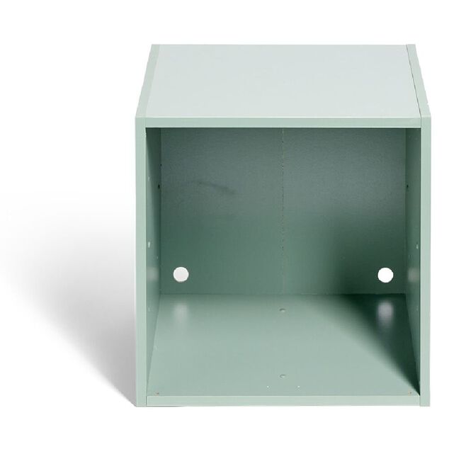 Structure Box Cube 1 case 35x30x35cm bois vert clair | GIFI