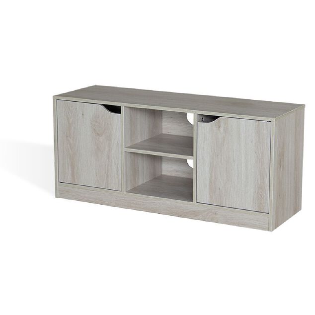 Meuble TV Adam en bois naturel | GIFI