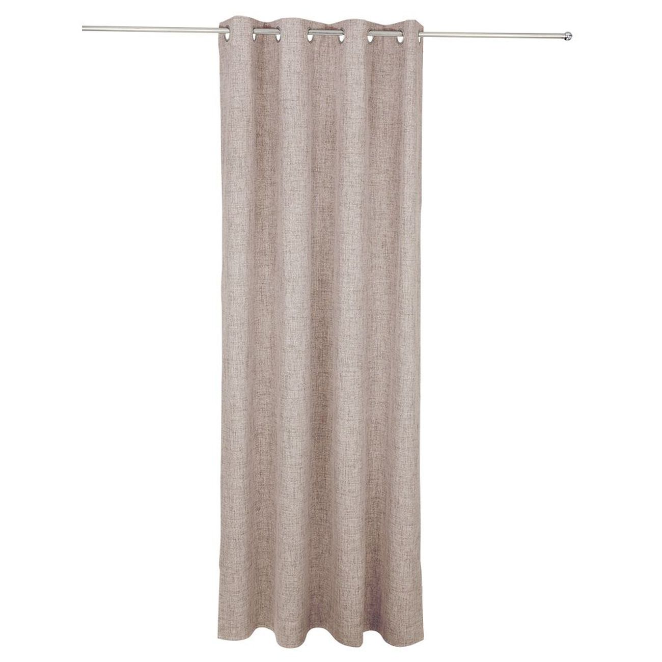 Rideau occultant effet chiné beige 140x240cm | GIFI