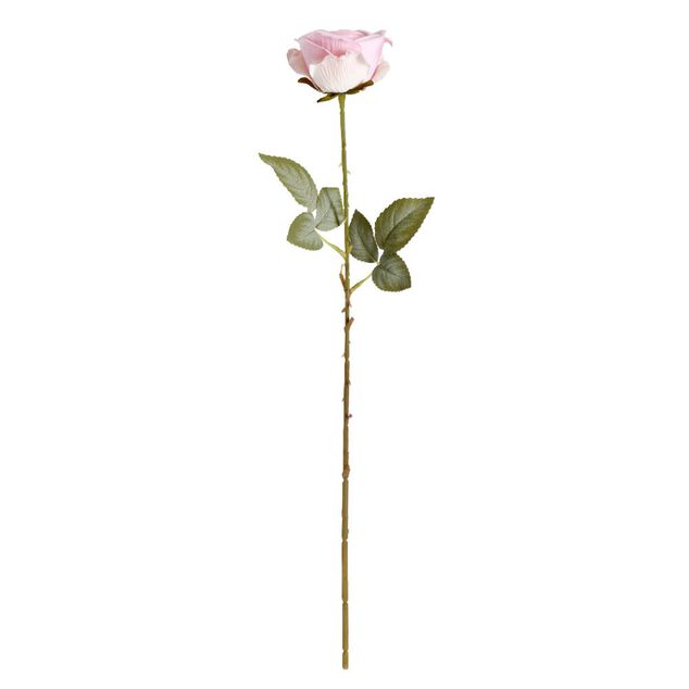 Fleur artificielle rose couleur rose H63cm | GIFI
