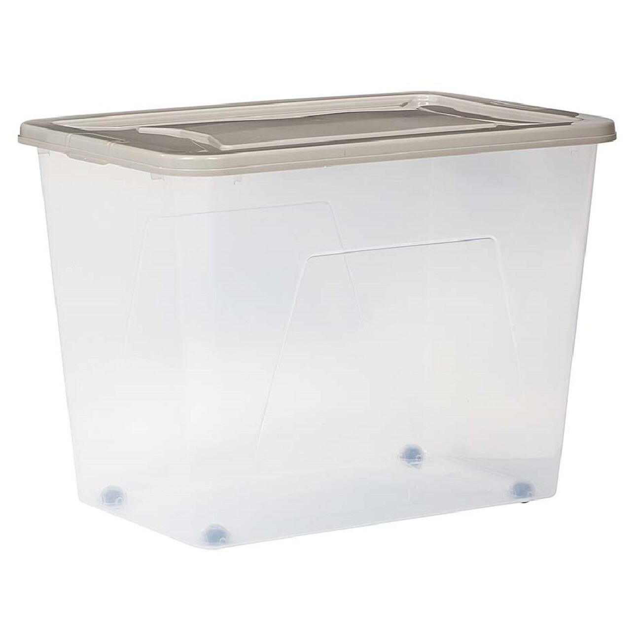 Box de rangement à roulettes plastique 80L (plusieurs modèles) | GIFI