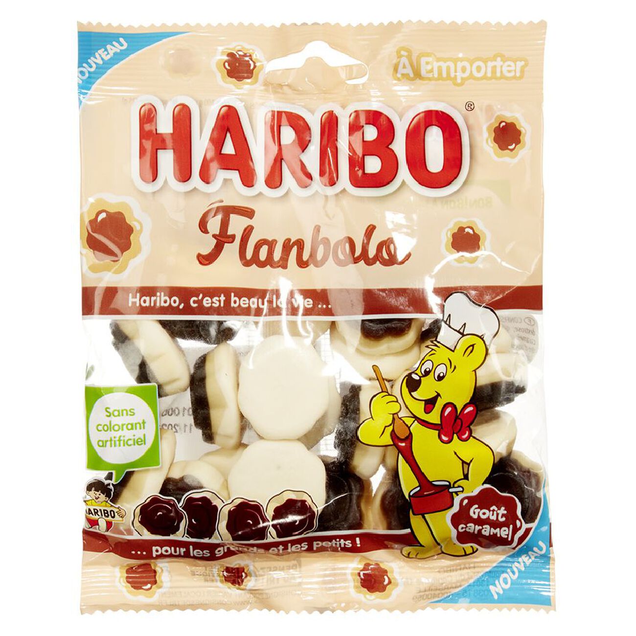 Bonbons Haribo Flanbolo goût caramel | GIFI