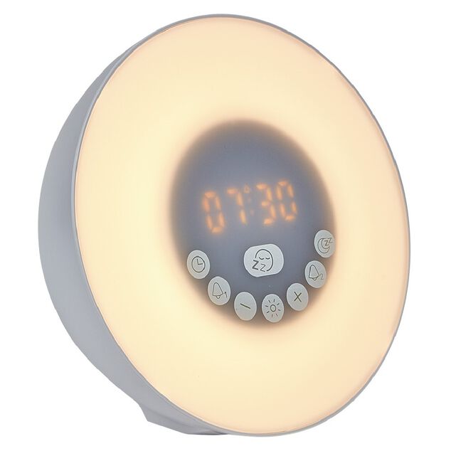 Radio réveil lumineux connecté Homday Xpert | GIFI