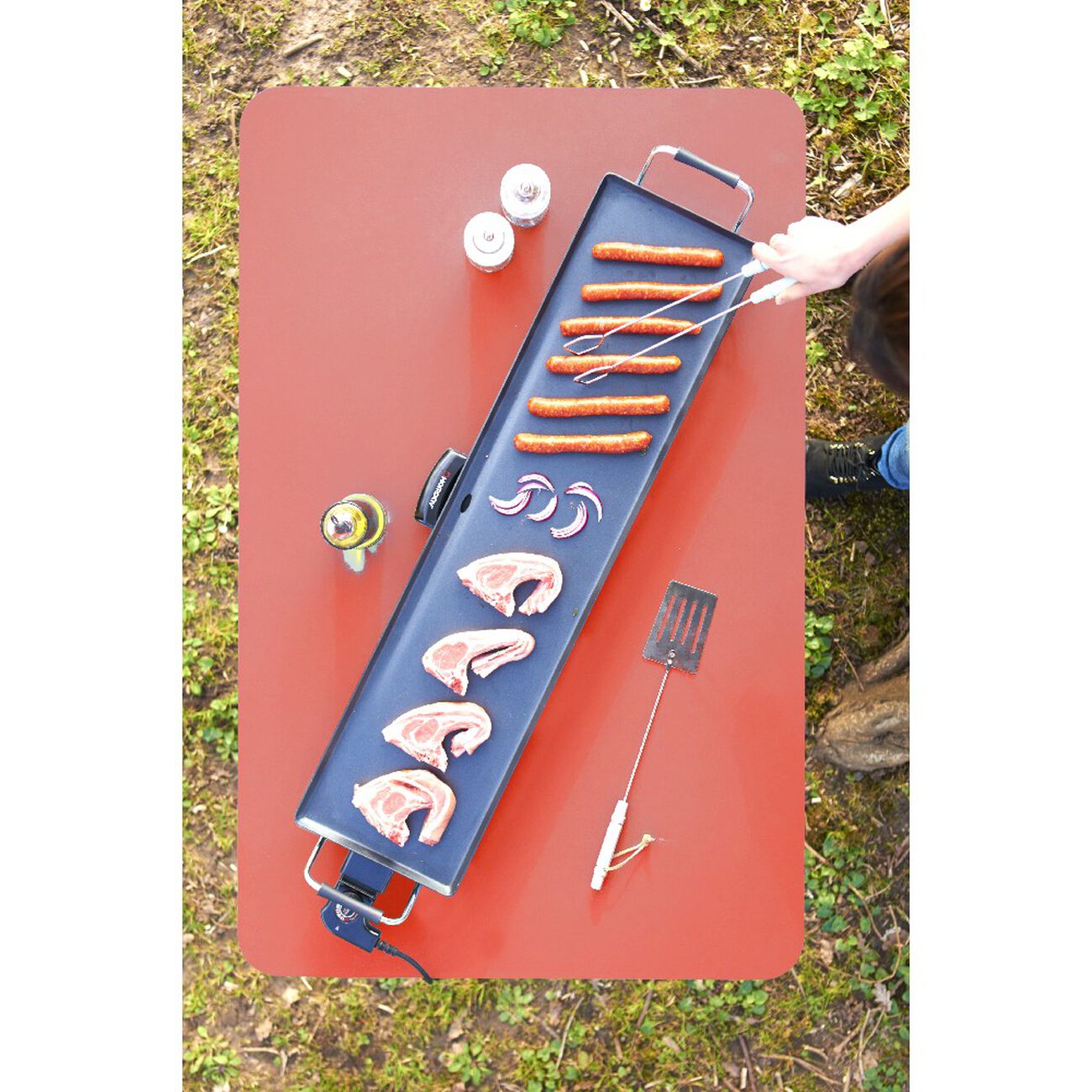 Plancha électrique XL Homday L87cm 1800W | GIFI