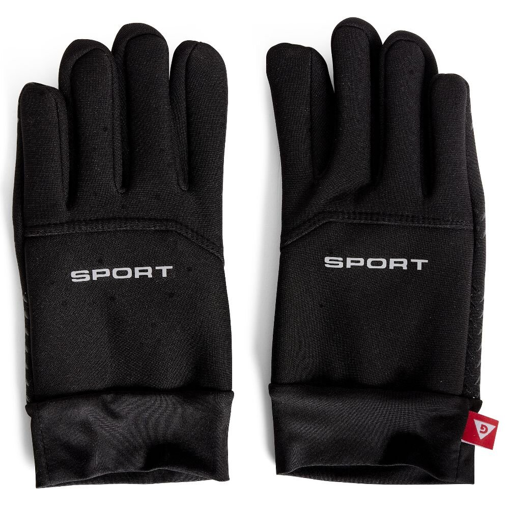 Gant tactile adulte 2 doigts noir | GIFI