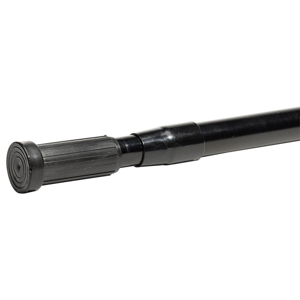 Barre de douche extensible noir 110-200 cm | GIFI