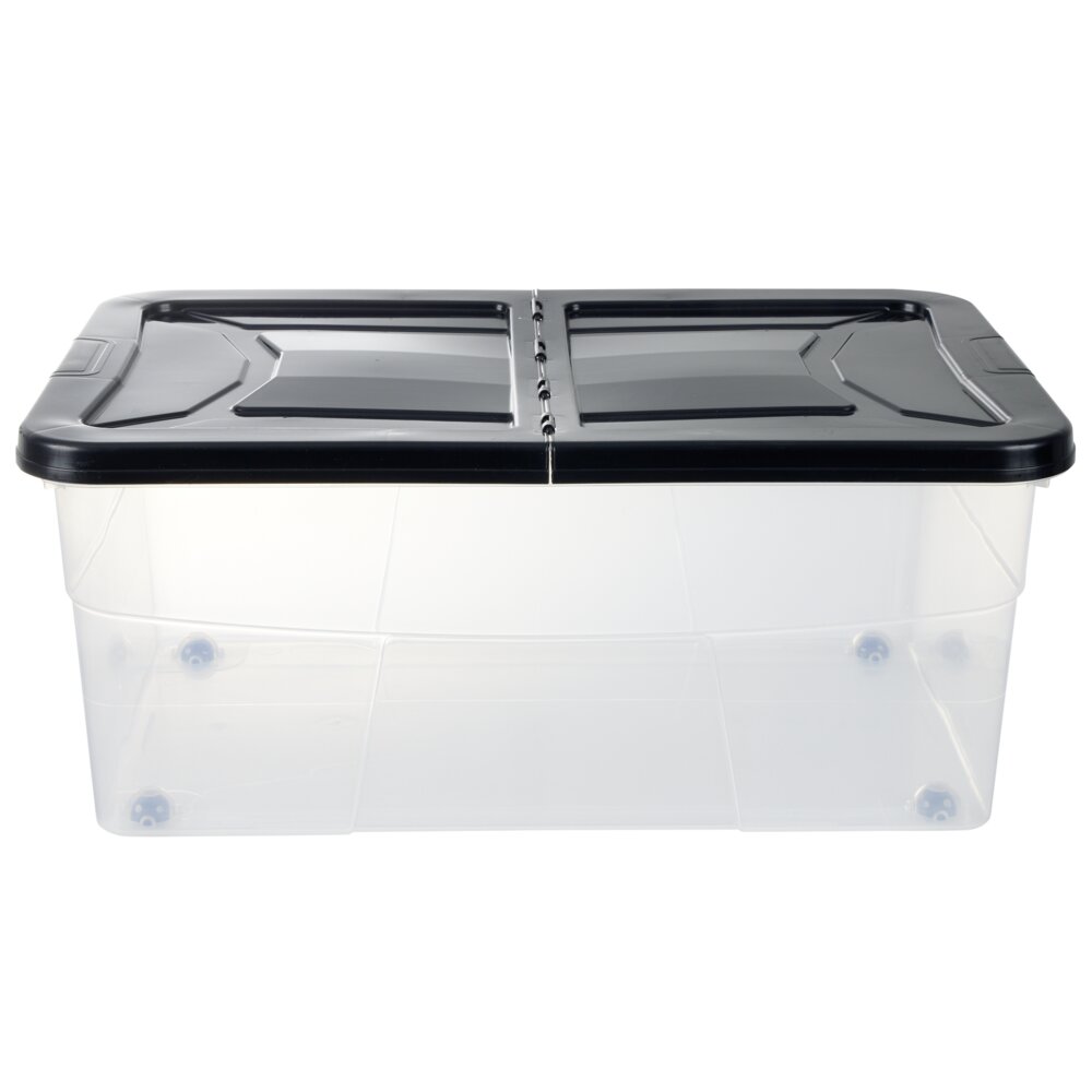 Box dessous de lit noir 45L | GIFI