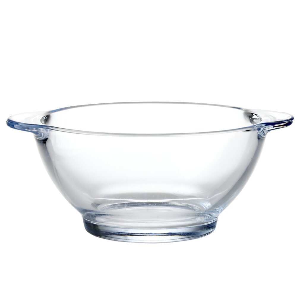 Bol en verre à oreille transparent 420ml | GIFI