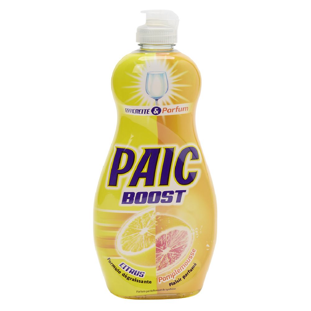 Liquide vaisselle Paic boost 500 ml citrus et pamplemousse | GIFI