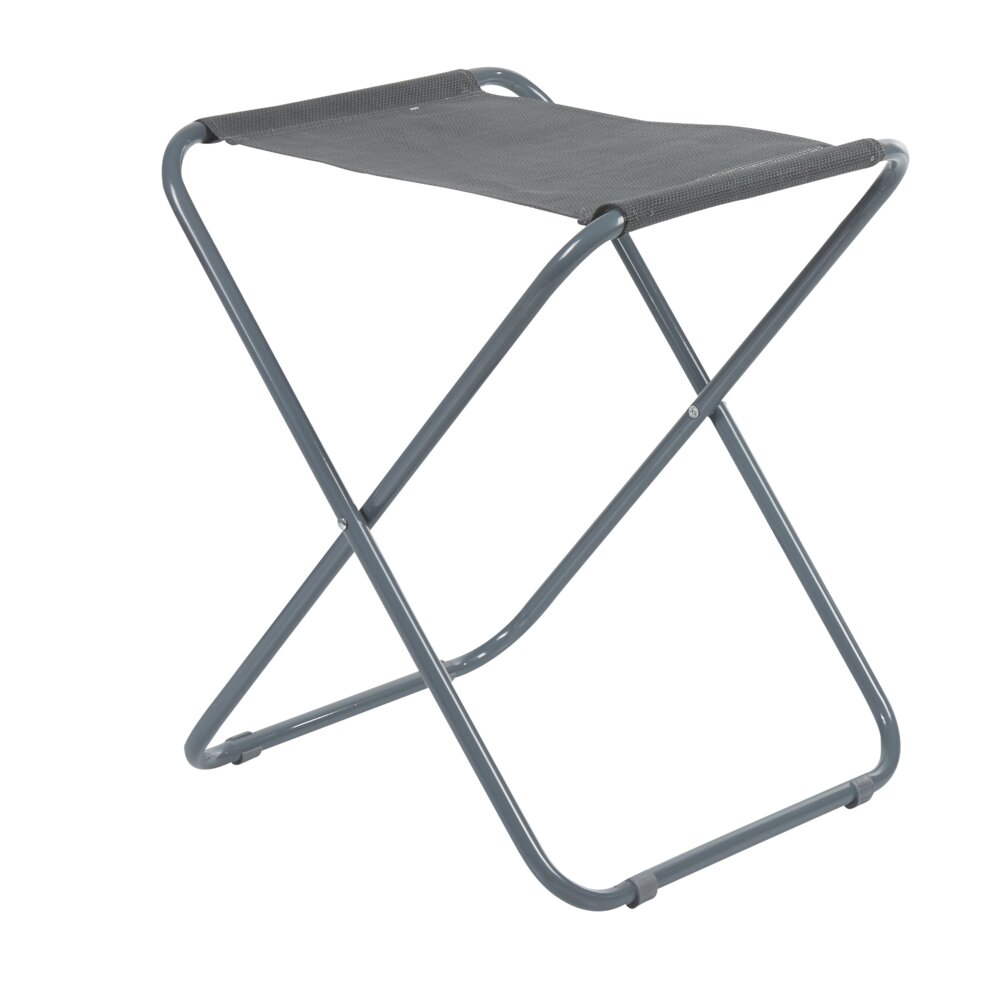 Tabouret de camping pliant gris | GIFI
