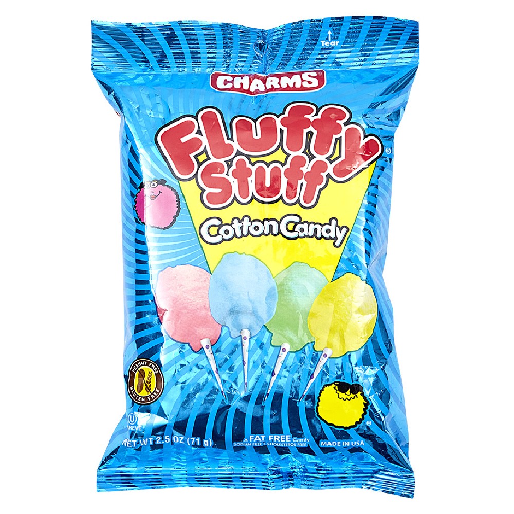 Barbe à papa goût fruit Fluffy Stuff | GIFI