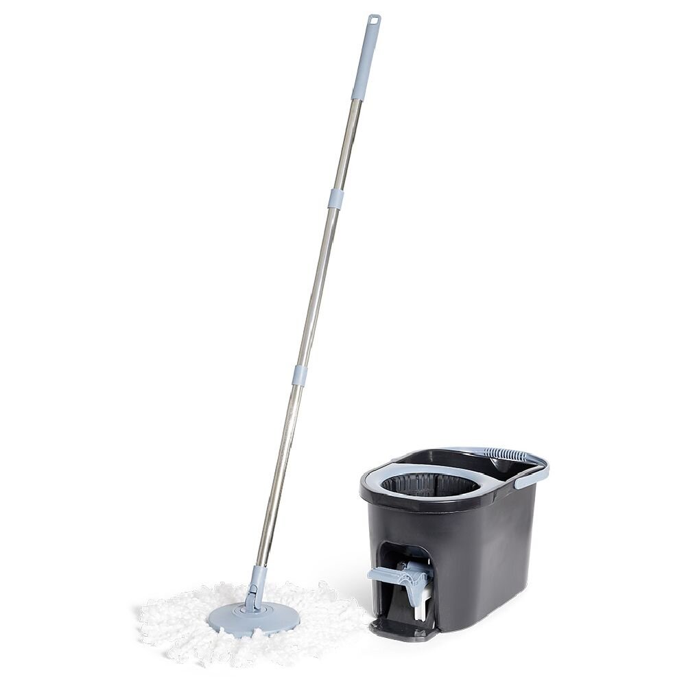 Seau essoreur 5L à pédale avec balai rotatif | GIFI