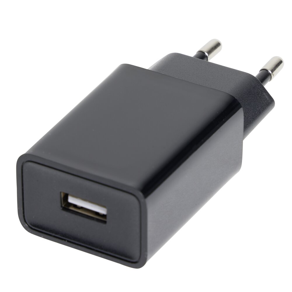 Prise murale chargeur secteur 1 port USB Homday X-Pert noir | GIFI