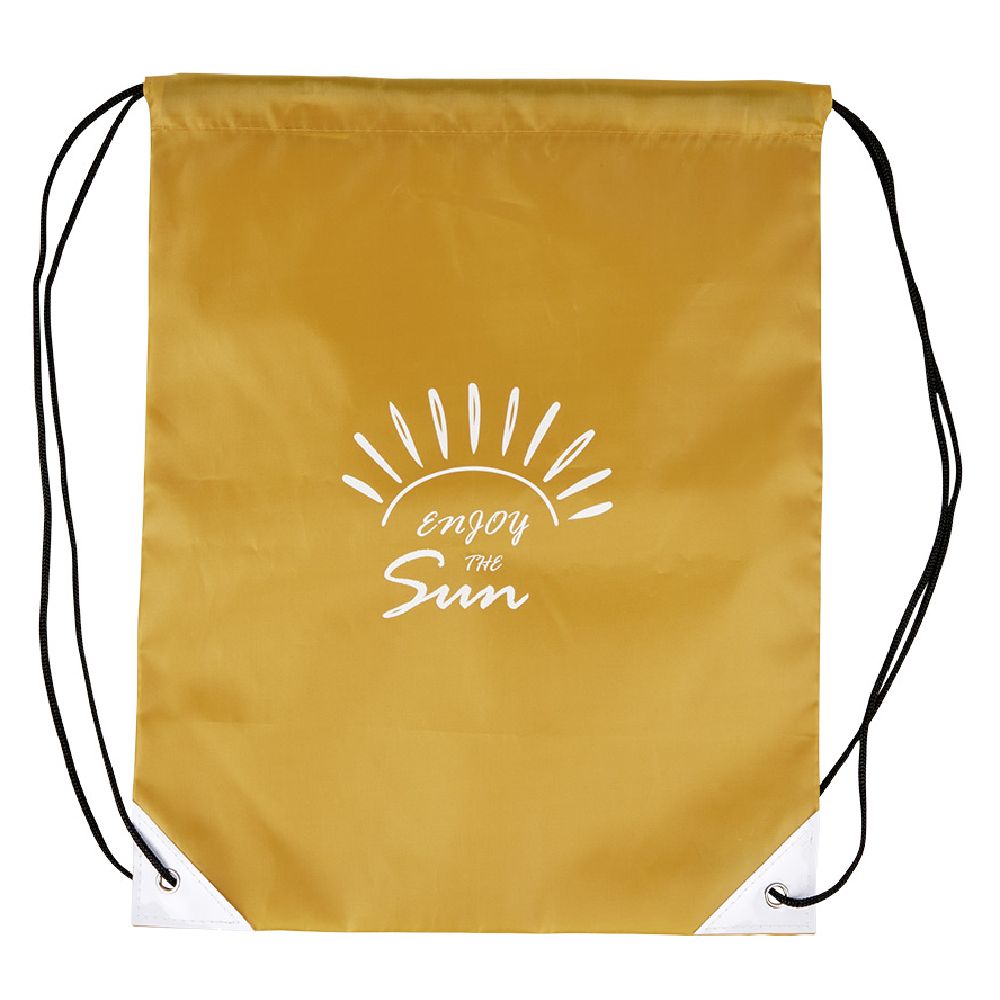 Sac à dos imprimé à cordon de resserrage | GIFI