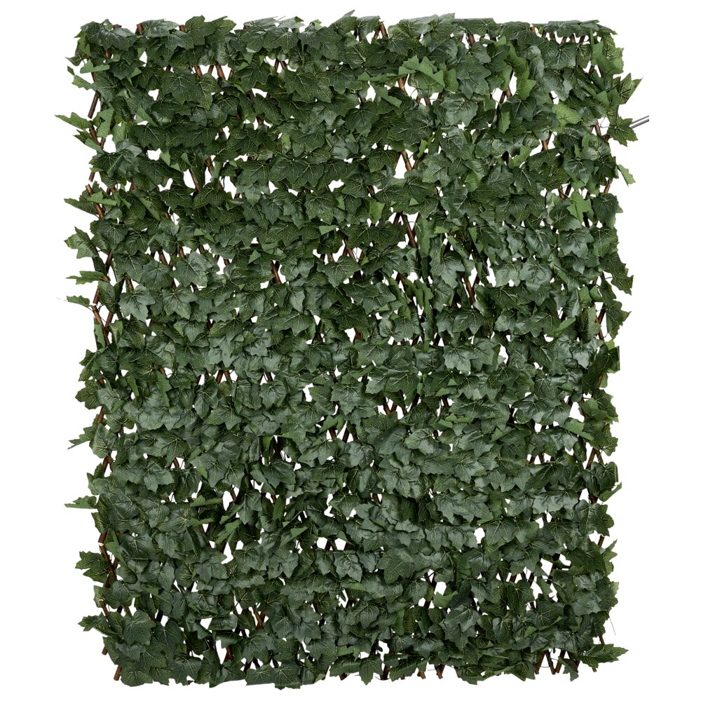 Treillis extensible avec feuillage artificiel vert 200xH100cm | GIFI