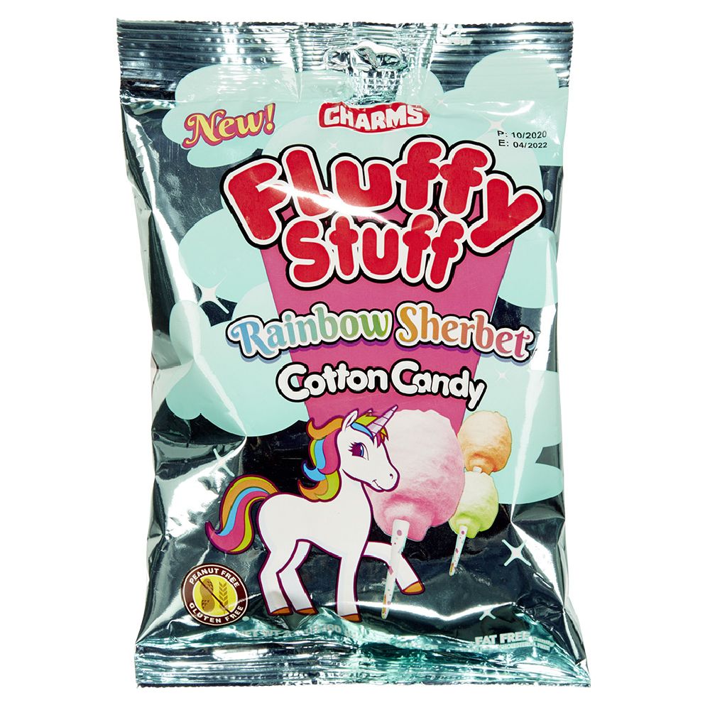 Barbe à papa Fluffy Stuff Rainbow | GIFI