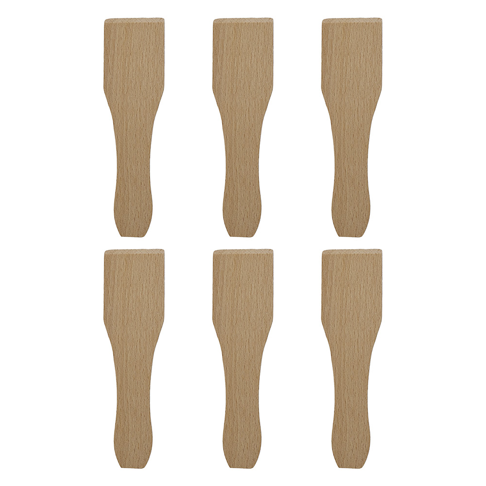 Spatule à raclette en bois x6 | GIFI