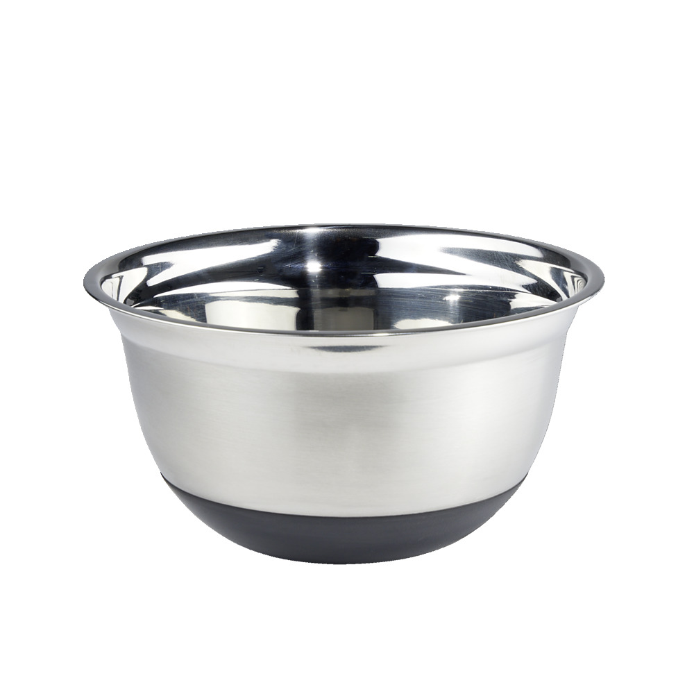 Saladier en inox base antidérapante Ø21cm | GIFI