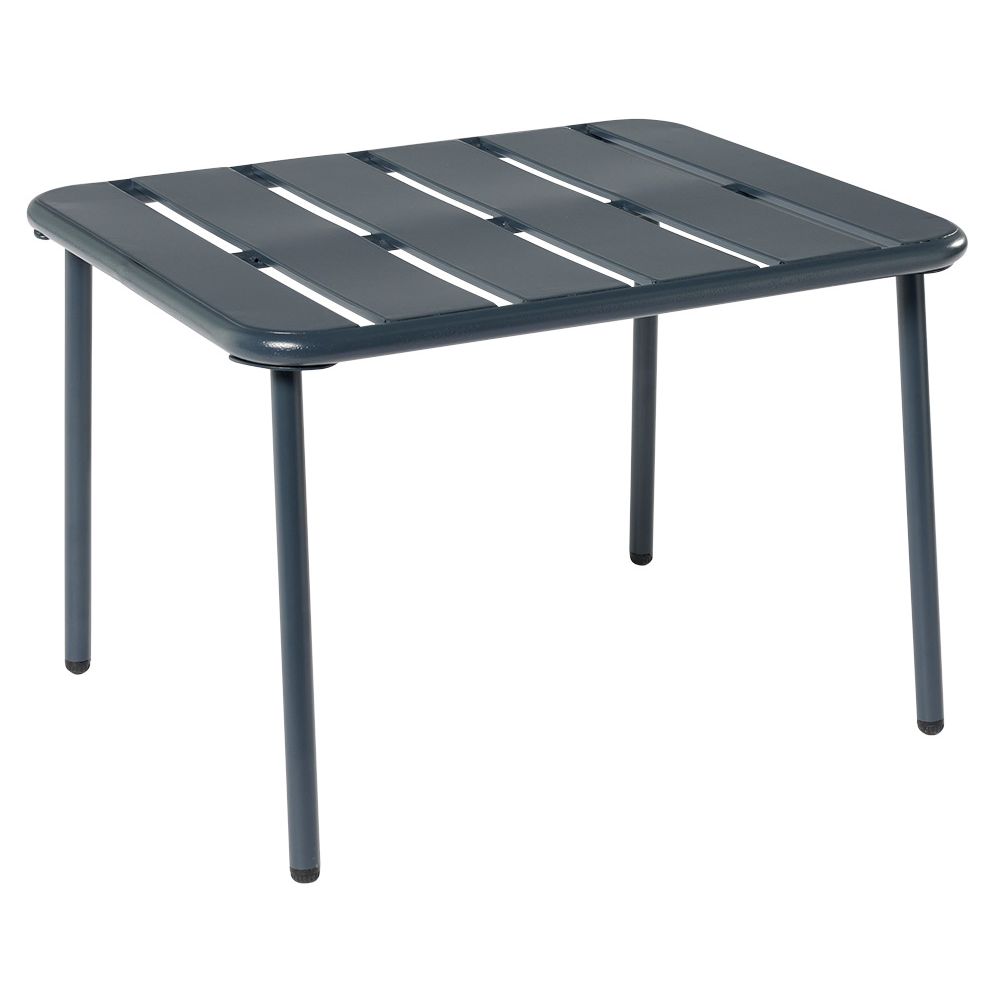 Table basse de jardin Fun métal gris | GIFI