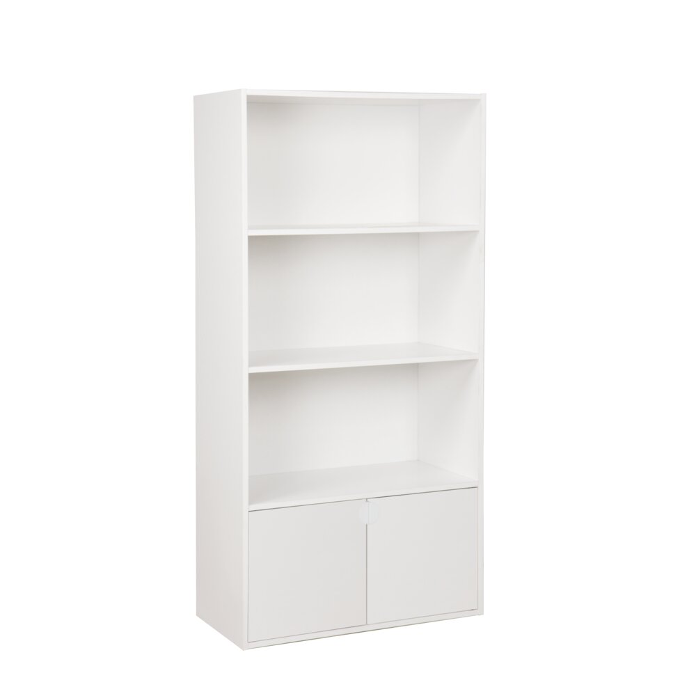 Étagère en bois 4 niveaux Adam blanc 59xP29,5xH120cm | GIFI