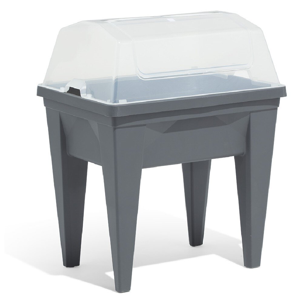 Espace potager sur pied avec serre 85L | GIFI