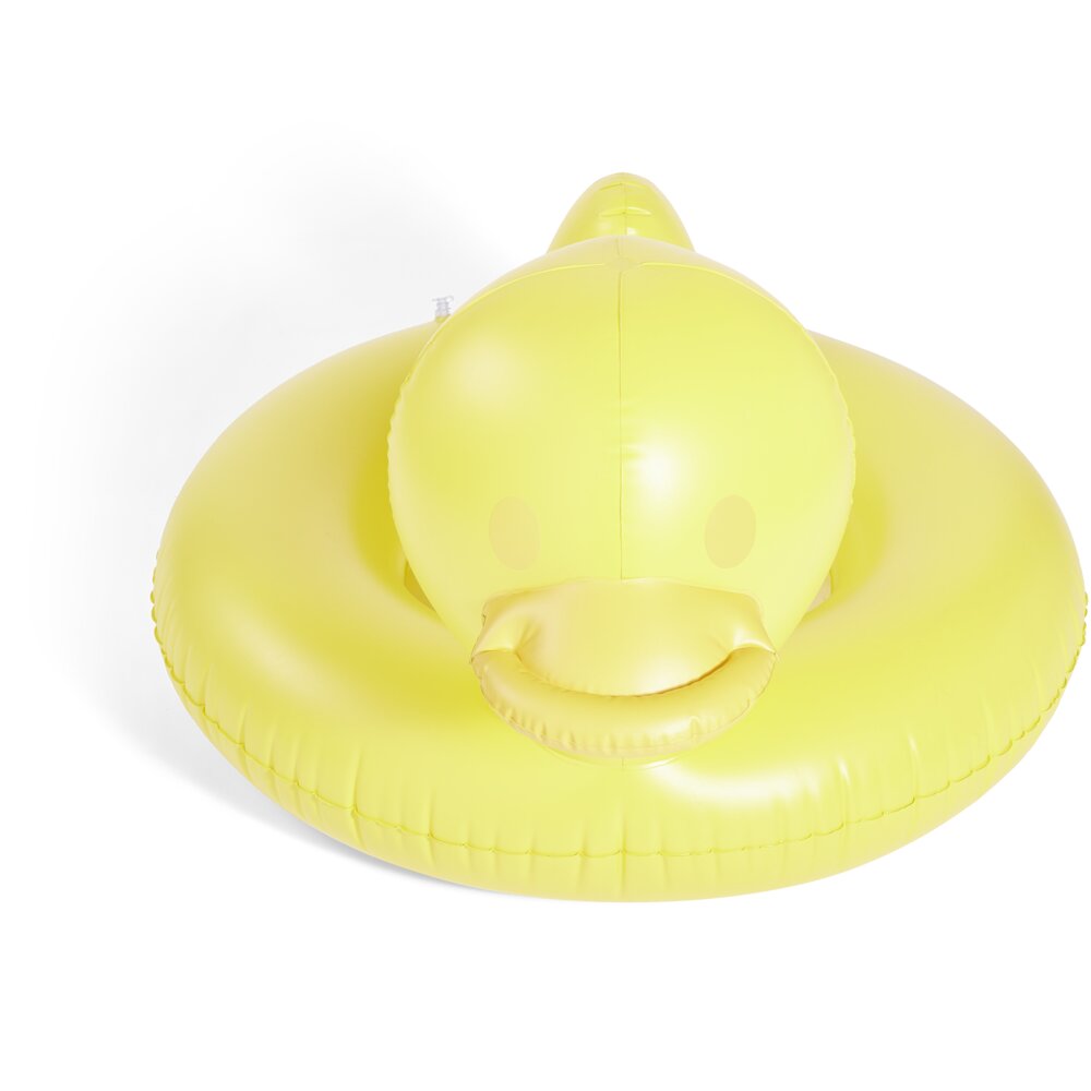 Bouée gonflable canard jaune Ø110cm | GIFI